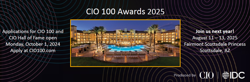 CIO100 Symposium 2025: Leadership & Tech Innovation | Foundry Events ...
