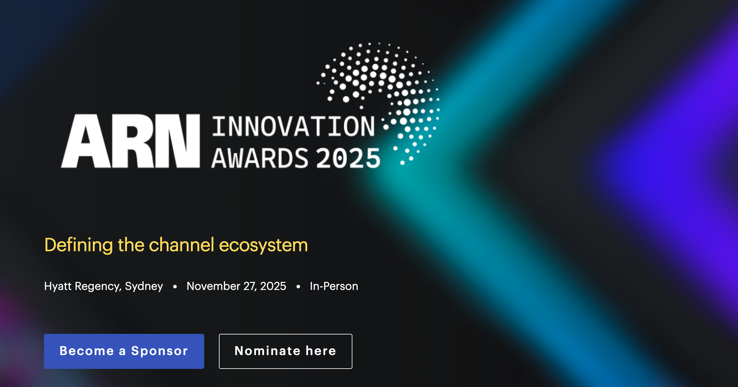 ARN Innovation Awards | Foundry Events